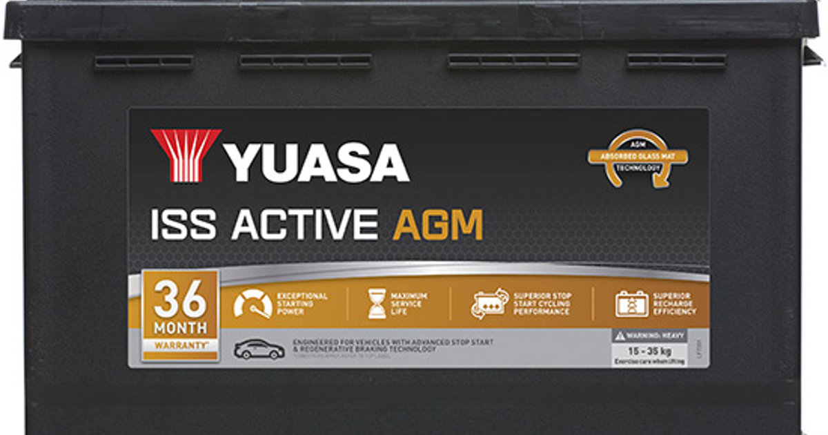 DIN65LH AGM - ISS Active AGM Stop-Start Stop/Start car batteries ...